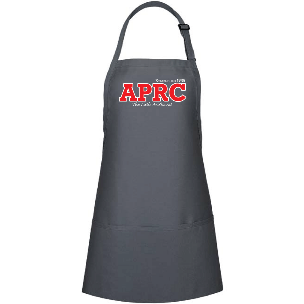 APRC Logo Charcoal 3 Pocket Bib Apron – PM Graphix